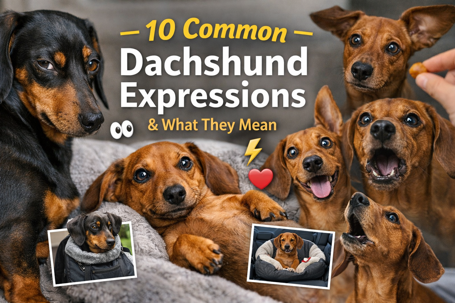 10 Common Dachshund Expressions (And What Your Pup Is Trying to Tell Y ...