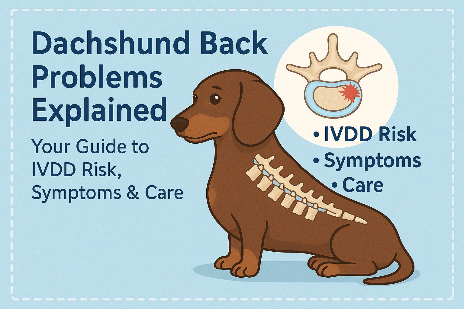 Dachshund Back Problems Explained: Your Guide to IVDD Risk, Symptoms ...