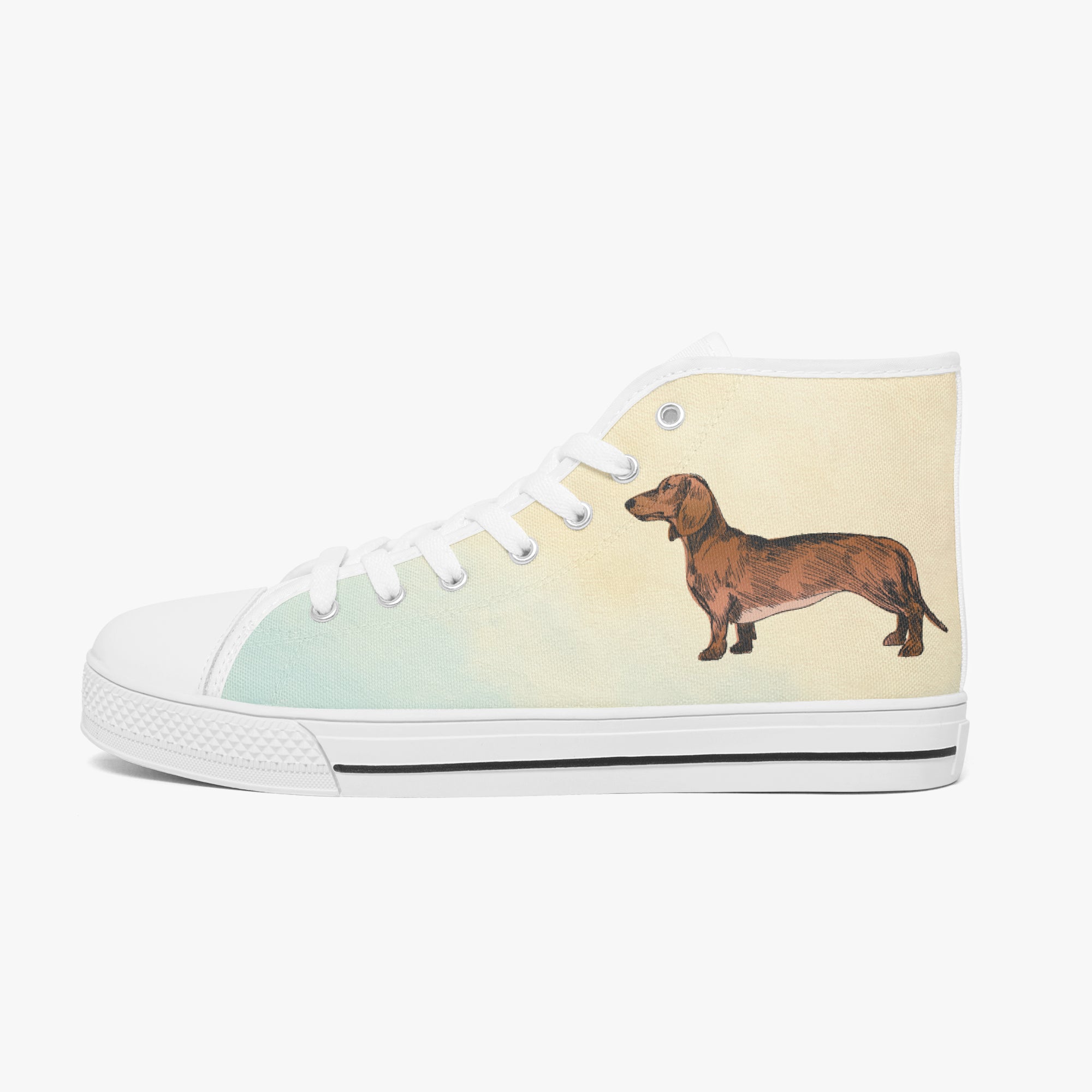 Melon - Classic High-Top Canvas Shoes – Dachshund Shop