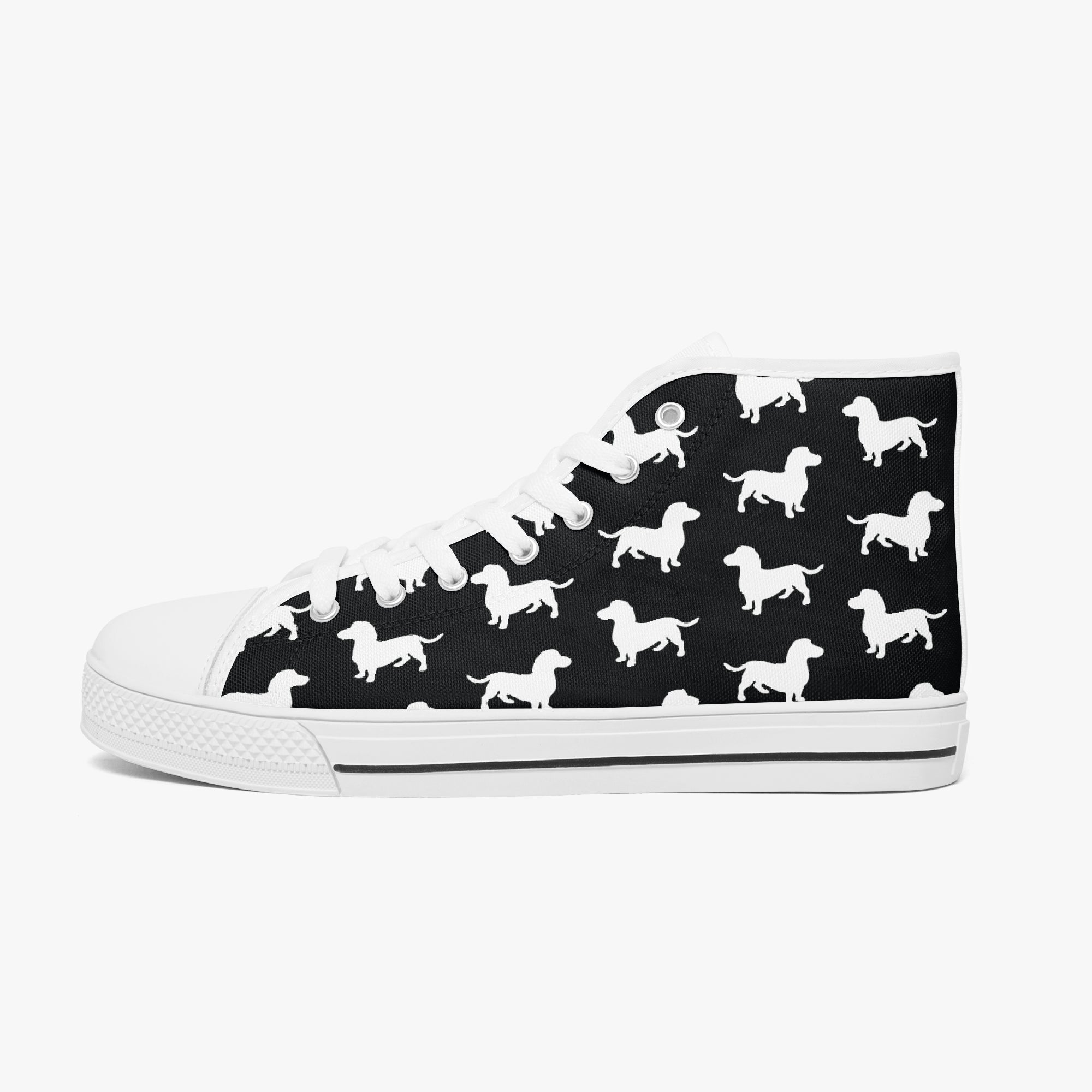 Andouille - Classic High-Top Canvas Shoes – Dachshund Shop