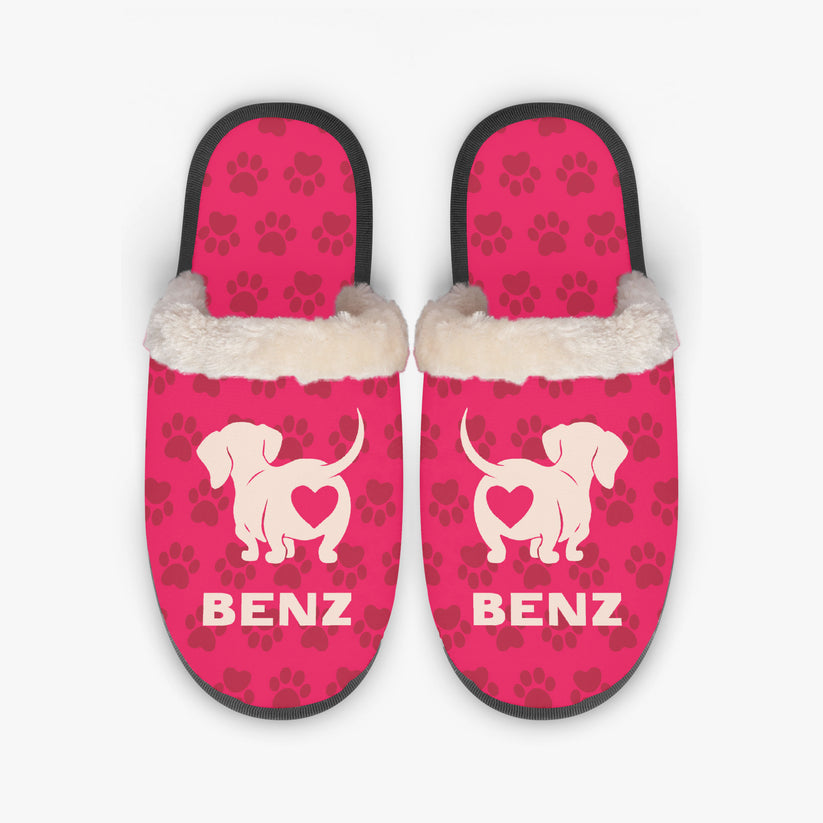 Sprout - Personalized Cozy Winter Slippers – Dachshund Shop