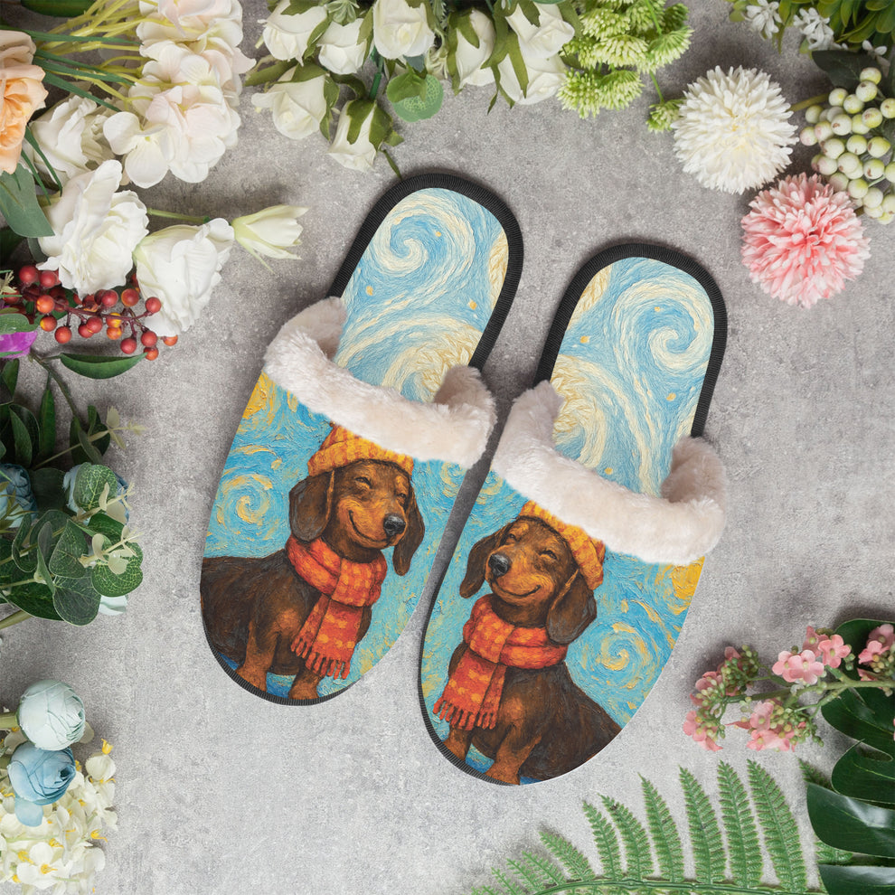 Sophie - cozy winter slippers – Dachshund Shop