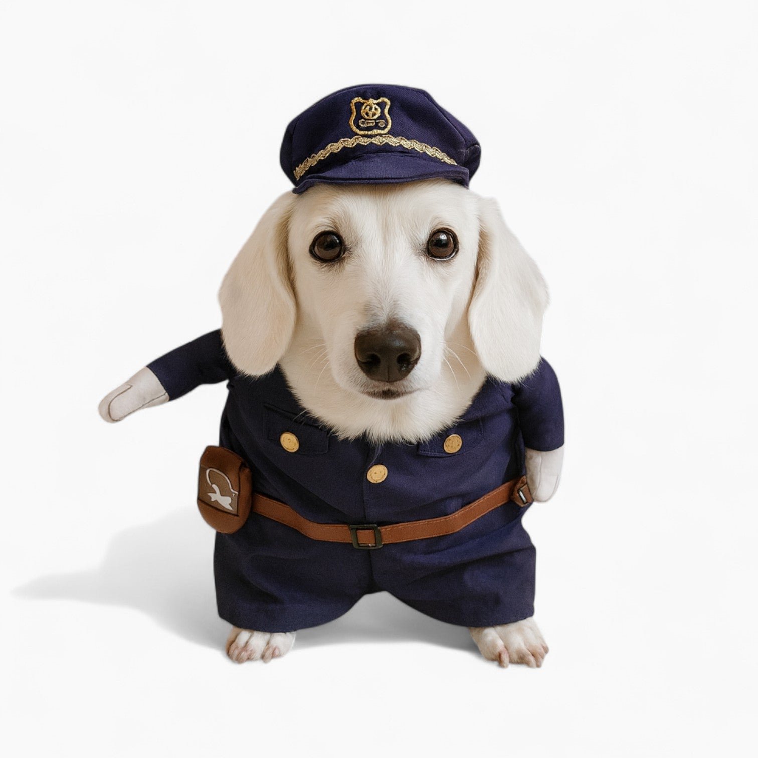 PawPatrol Dachshund Police Costume – Funny Halloween Dog Outfit ...