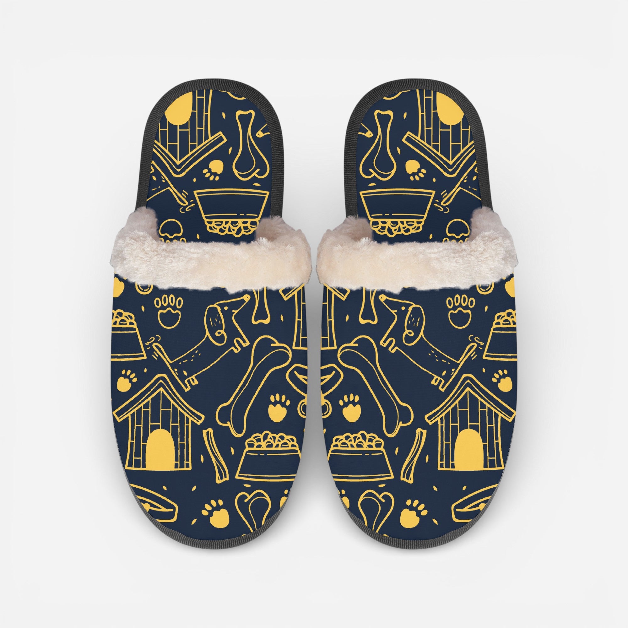 Sage - cozy winter slippers – Dachshund Shop